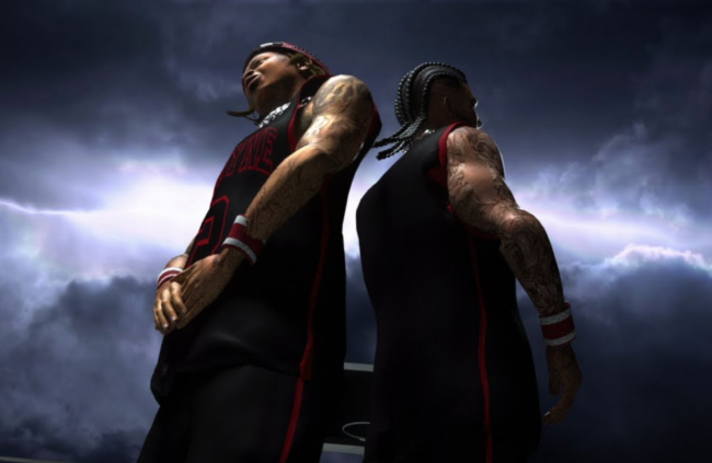 The Game Connects With Lil Wayne For The "A.I. With The Braids" Video